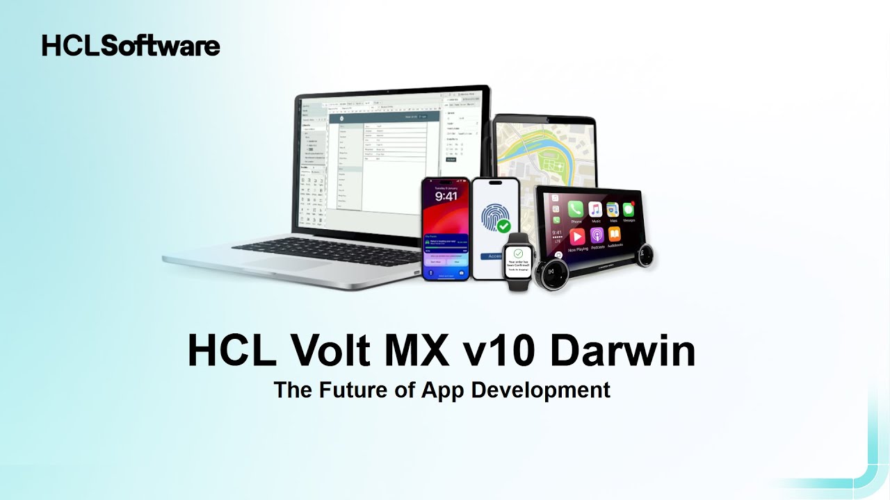 Introducing HCL Volt MX v10 Darwin: The Future of App Development