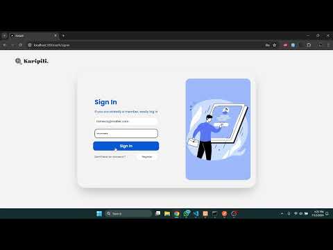 Demo Aplikasi Karipili (System Recommendation Job) menggunakan metode Hybrid Machine Learning