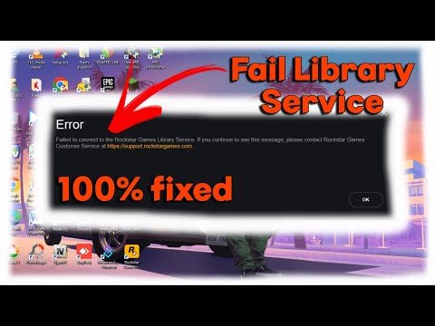 HOW TO FIX GTA 5 ERROR"FAILED TO CONNECT TO THE ROCKSTAR GAMES LIBRARY SERVICE" | Launcher Problem
