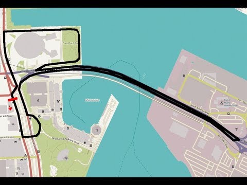 Miami Formula 1 GP Track Rendered - autoevolution