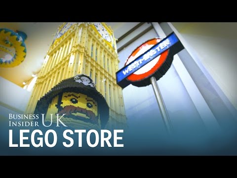 Inside the world's largest Lego store