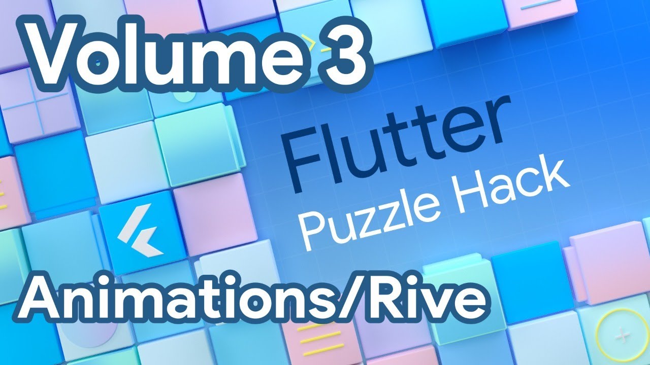Adding Rive animations to your Flutter Project :: Flutter Puzzle Hack :: Volume 3 of 4