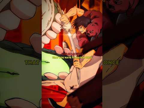 Anime movies that you have to watch once 😘 #anime #animeshorts