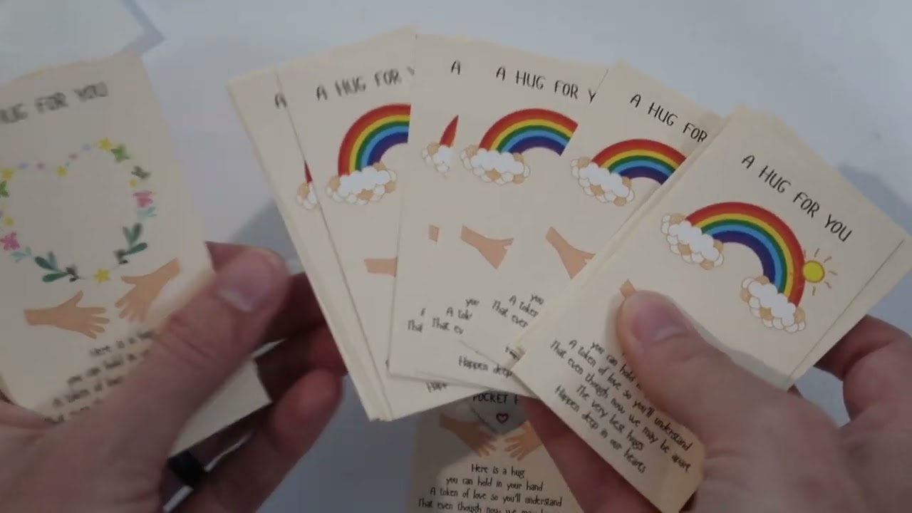 Little Pocket Hug Token Cards - Full Assembly Demo + Review