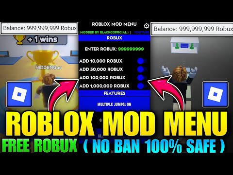 Roblox Mod Menu 2025! Unlimited Robux, Fly Mod, ESP & More! (No Ban) | Roblox Mod Menu APK