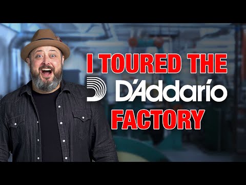 An INSIDE LOOK at the D'Addario Factory