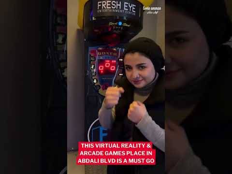 Virtual Reality & Arcade games in Amman!