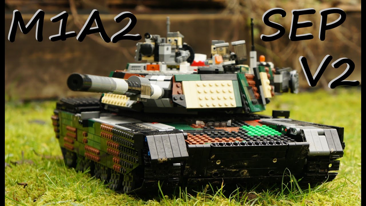 Remote Controlled Lego RC M1A2 SEP V2 'Abrams' Tank
