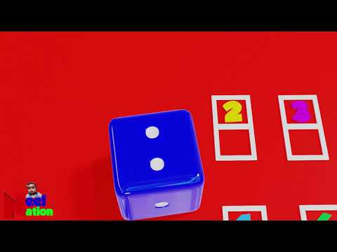 Dice game for kids | Roll the Dice and Find the number for kids | Math activity for Kindergarten.