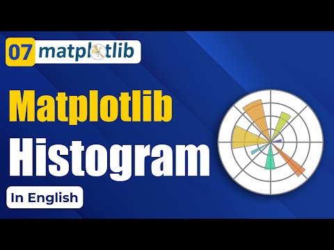 Learn Histogram in Matplotlib Library English | Matplotlib Tutorial 7 - Mind Luster