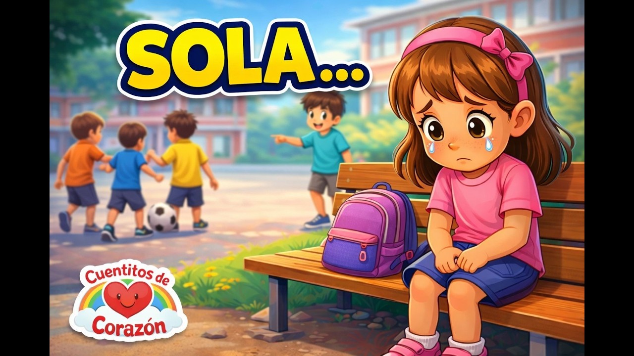 Nadie quiso jugar con ella… 😢 | Cuento Infantil con Valores