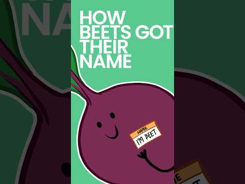 How Beets Got Their Name #shorts