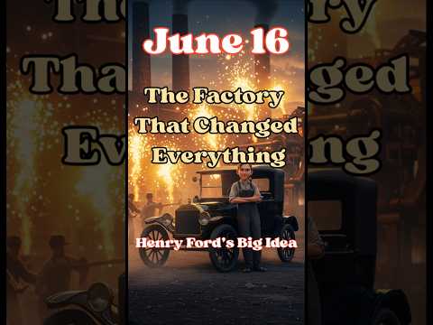 The Factory That Changed the World: The Birth of Ford Motor Company #snackchive #History #shorts
