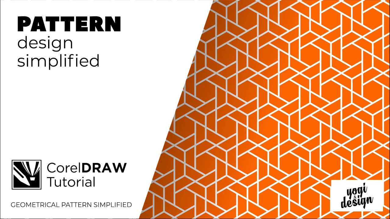 Vector Design tutorials | Geometric patterns Designing | Hexagon | Clean & minimalist