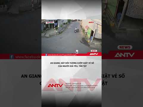 Bắt đối tượng cướp vé số của người tàn tật | Tin tức 24h mới nhất | ANTV #shorts
