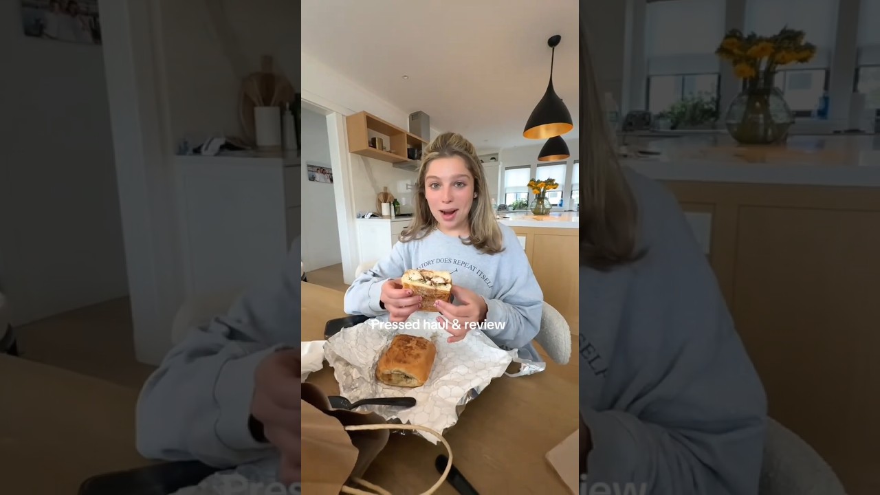 Pressed was a hit per usual. So fing happy to be home #foodreview