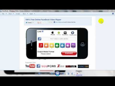 FaceBook Video Downloader Solved!