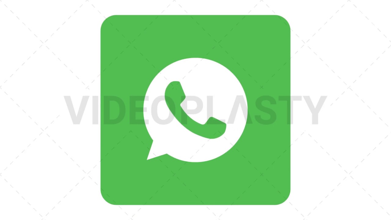 WhatsApp Icon Animation (MOV & GIF)