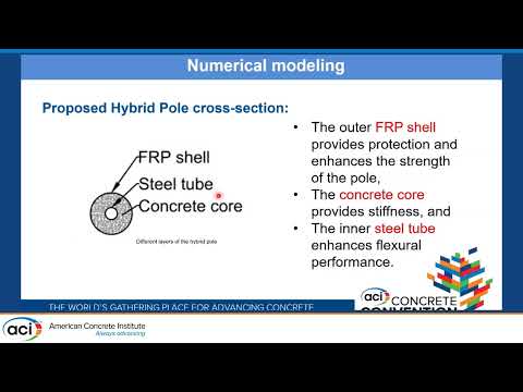 Numerical Design Optimization of a New Hybrid-Utility Pole