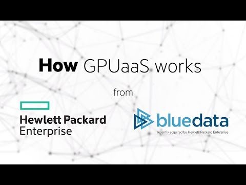 How does HPE’s GPU-as-a-Service (GPUaaS) solution work?