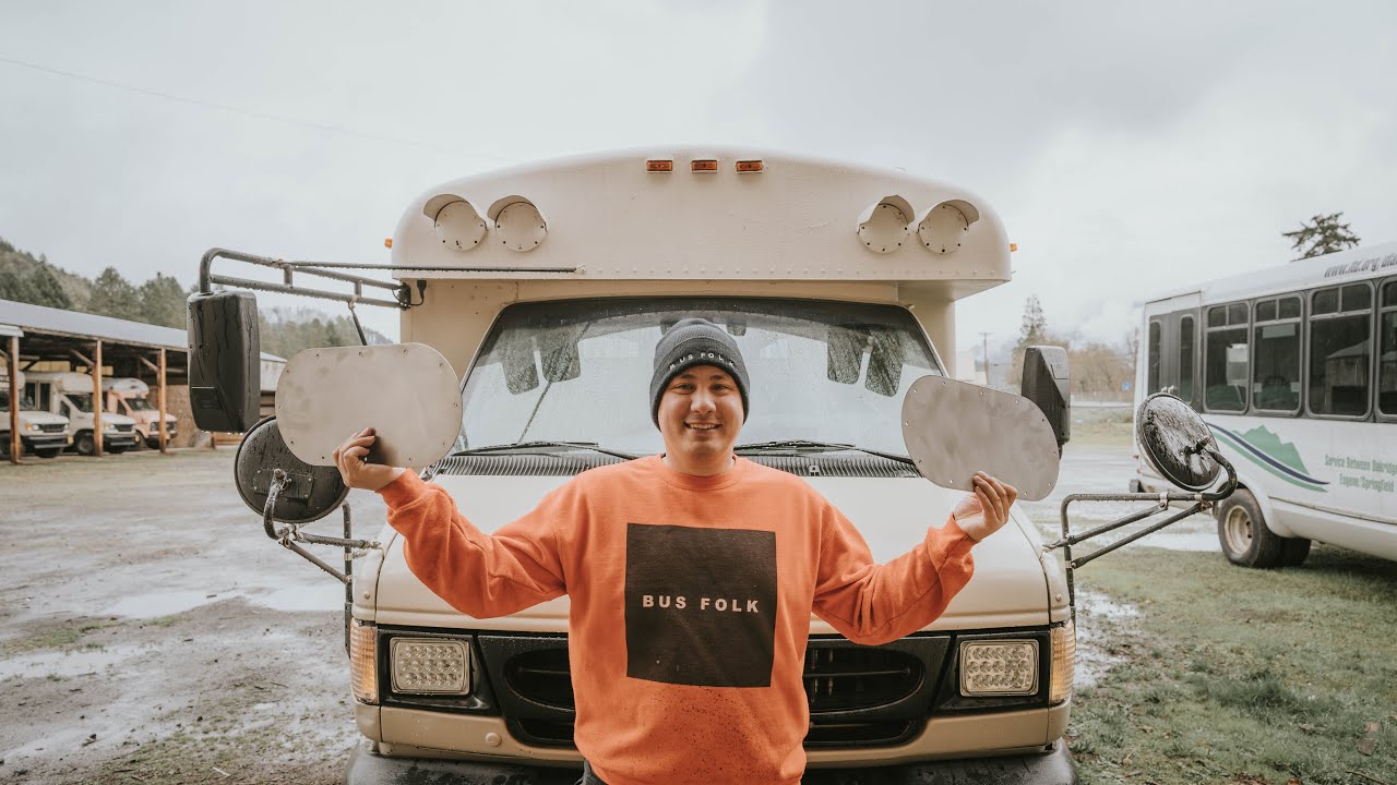 SKOOLIE CONVERSION - Before and After - Flasher Deletes - Short Bus Build - How To