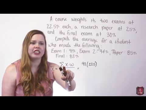 Weighted Mean