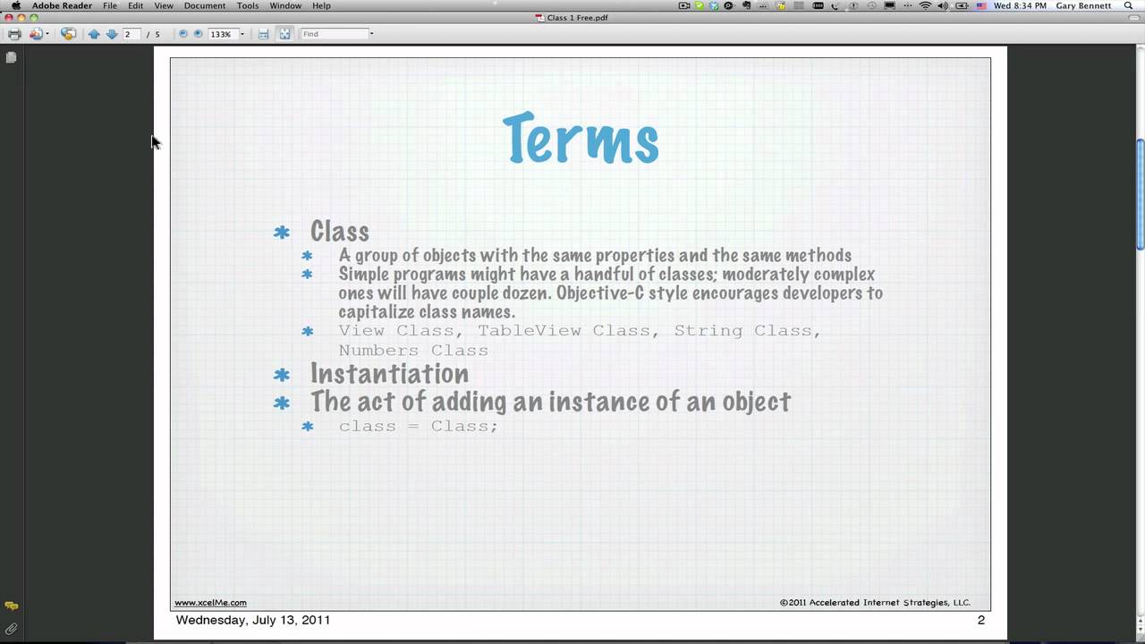 Understanding OOP Classes, Objects, Methods and Properties