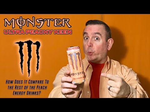Monster Ultra Peachy Keen Energy Drink Review; How does Monster Ultras Peach hold up to the rest?