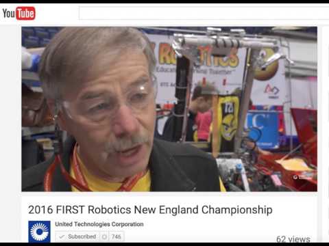 2016 First Robotics Team 195, United Technologies Corporation, NE District Championship