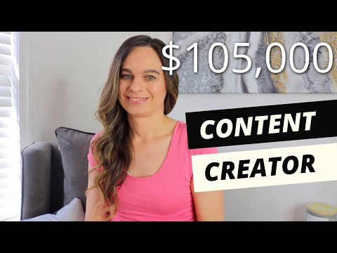 HIGH PAYING CONTENT CREATOR Work From Home Remote Job 2022 | $105,000
