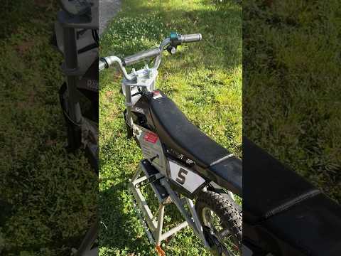 Razor Mx350 with a Jordy Builds 36v overvolt kit! #electric #jordybuilds #razor #ebike