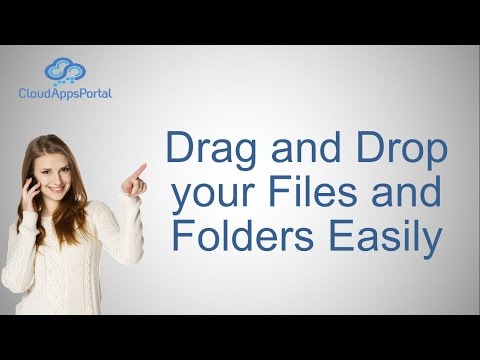 Drag and Drop your Files and Folders Easily