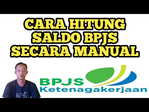 CARA HITUNG SALDO JHT SECARA MANUAL||SIMULASI SALDO BPJS JMO