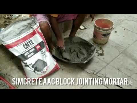 Block Jointing Mortar - AAC Block Jointing Mortar Latest Price ...
