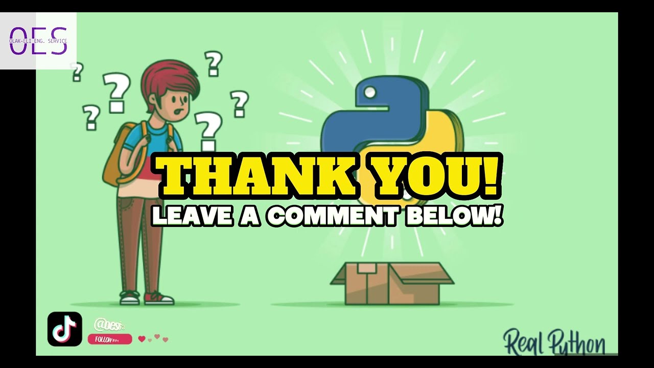 Tutorial: #2 2023 Python Syntax and Variables