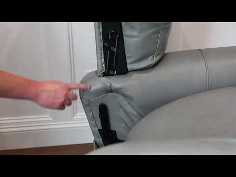 LaZBoy James Plus Leather Manual Rocker Recliner Assembly