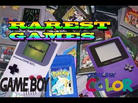 Top 15 Rarest GameBoy Games | Most Expensive GB/GBC Games