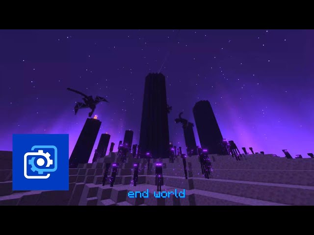 2023 / Minecraft Live Wallpaper / End World (Available in Wallpaper ...