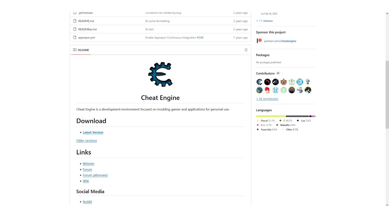 How to compile Cheat Engine 7.5 from GitHub master branch