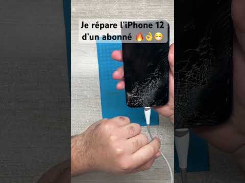 Je répare l’iPhone 12 d’un abonné 🔥🥰 #iphone #smartphone #astuce #repair #fix 