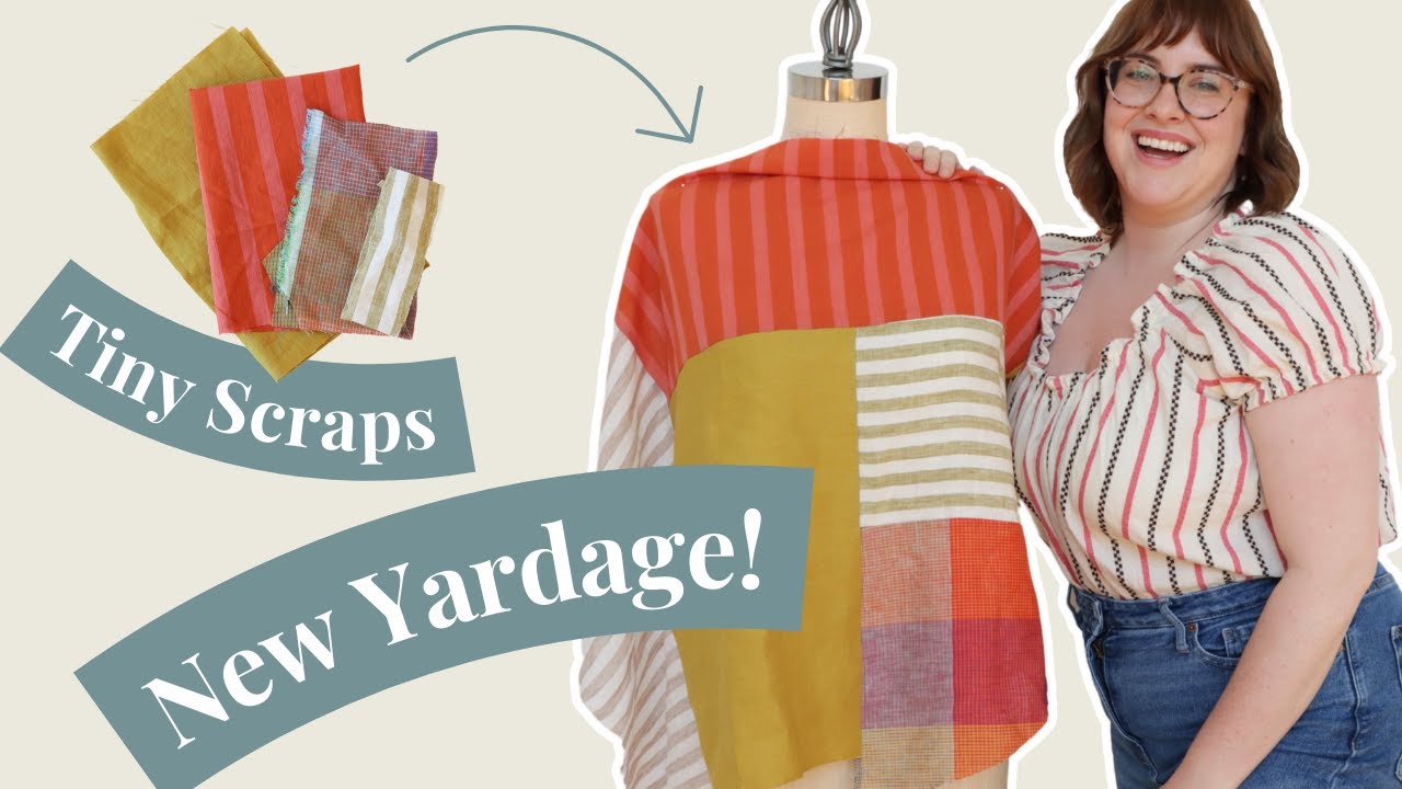 Two Ways to Use Patchwork to Sew Your Scraps | Tips | Scrap Busting, Ep. 1