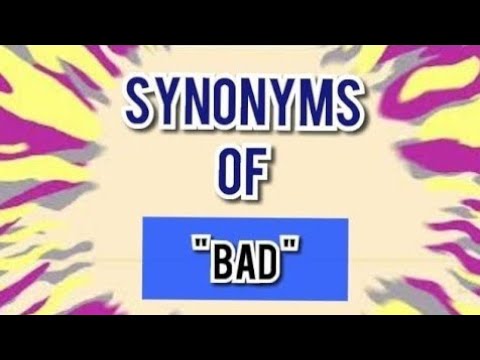 Synonyms of BAD