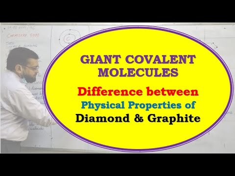 Giant Covalent Molecules Physical Properties of Diamond and Graphite