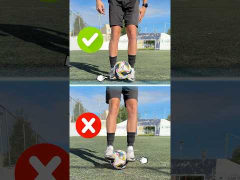 Aprende este TRUCO básico de fútbol ⚽️✅ #futbol