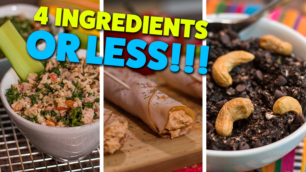 3 Quick Low Carb Recipes with 4 Ingredients or Less | Cheap & Keto Friendly