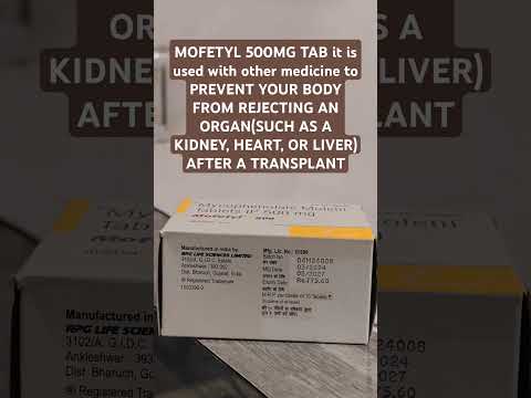 MOFETYL 500MG TAB MYCOPHENOLATE