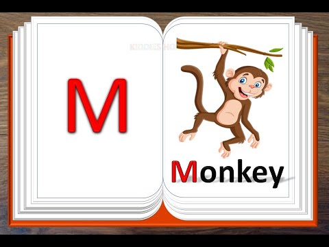 Words Start with Alphabet M, Alphabets ABC | Kiddies Home