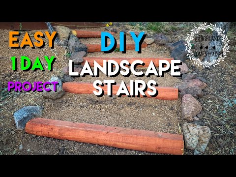 How To: DIY Landscape Stairs