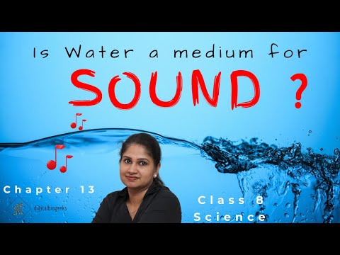 Chapter 13 | Sound for Class 8 Science | NCERT | CBSE