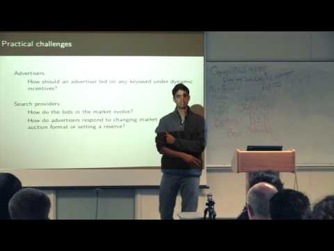 CAM Colloquium - Kris Iyer: Mean Field Equilibria of Dynamic Auctions
